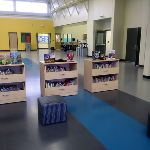 Learning Commons / Library - Kenneth D. Taylor School