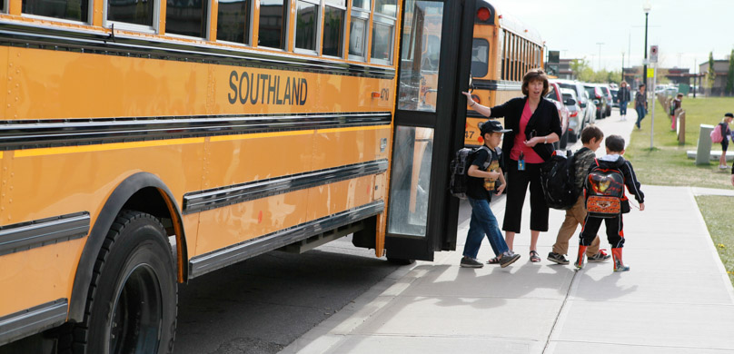 Getting to School - Kenneth D. Taylor School