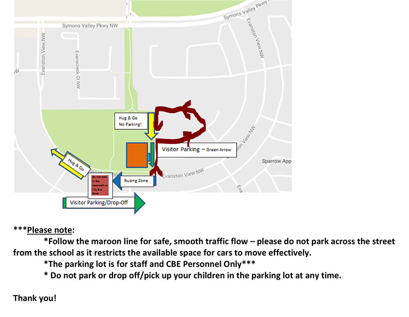 Parking & Drop-Off - Kenneth D. Taylor School
